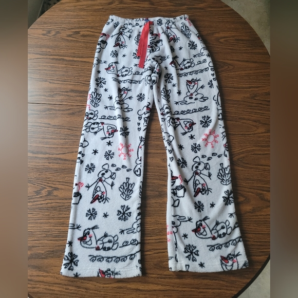Disney | Intimates & Sleepwear | Disney Frozen Olaf Pajama Pants S ...